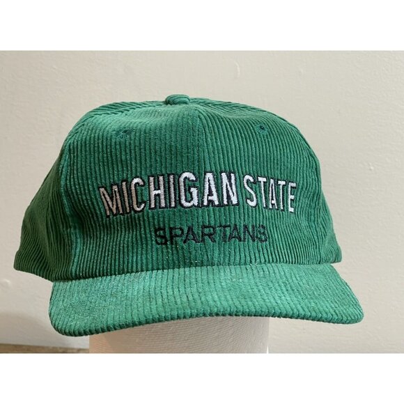 twins enterprise | Accessories | Vintage Michigan State Spartans Green ...
